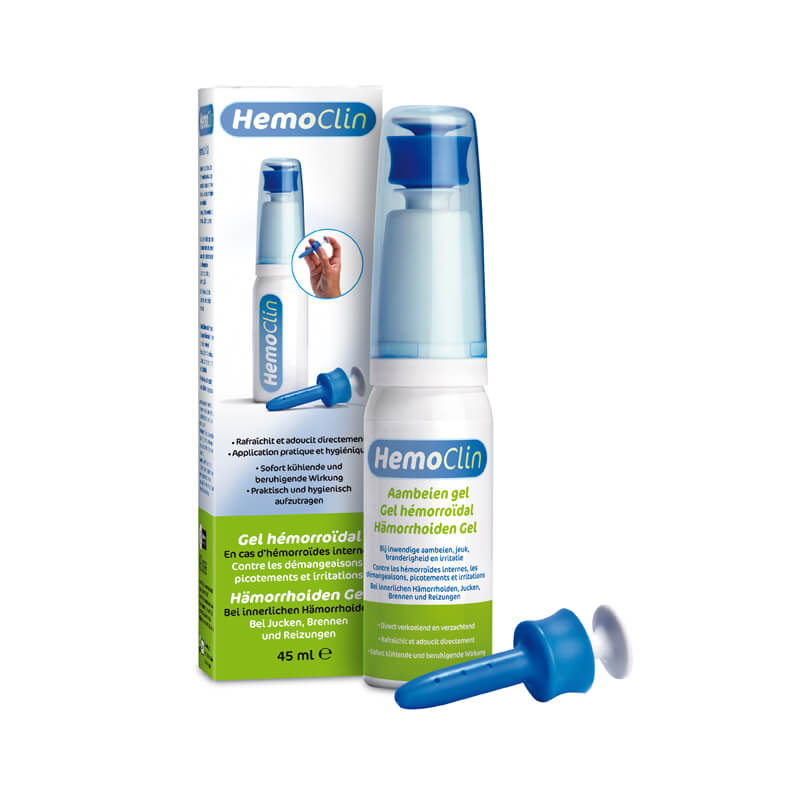 Traitement des hémorroïdes internes | HemoClin Gel hémorroïdal d’A.Vogel