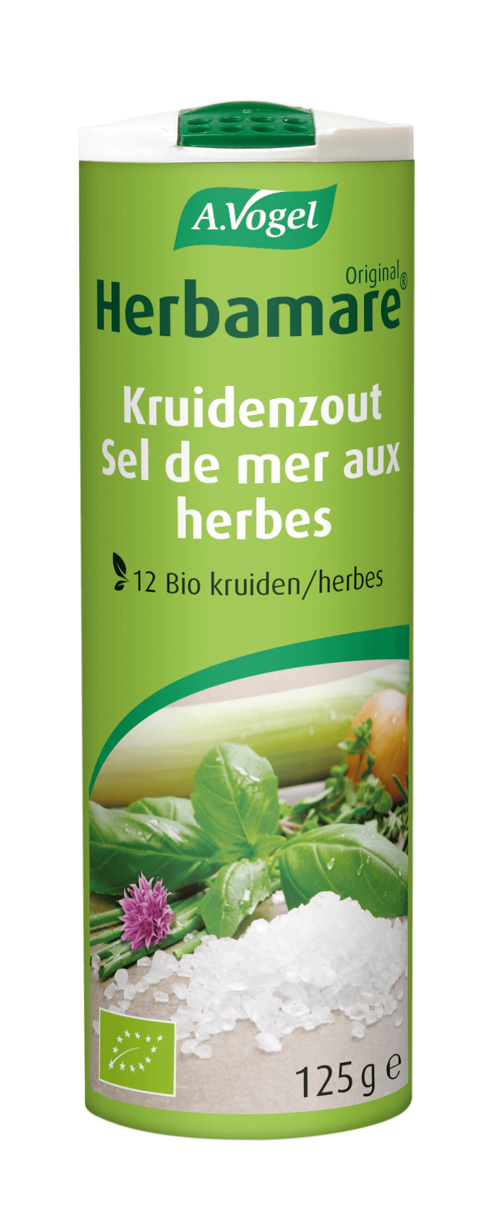 Herbamare Original - Sel marin aux herbes 100% naturel - sans gluten ...