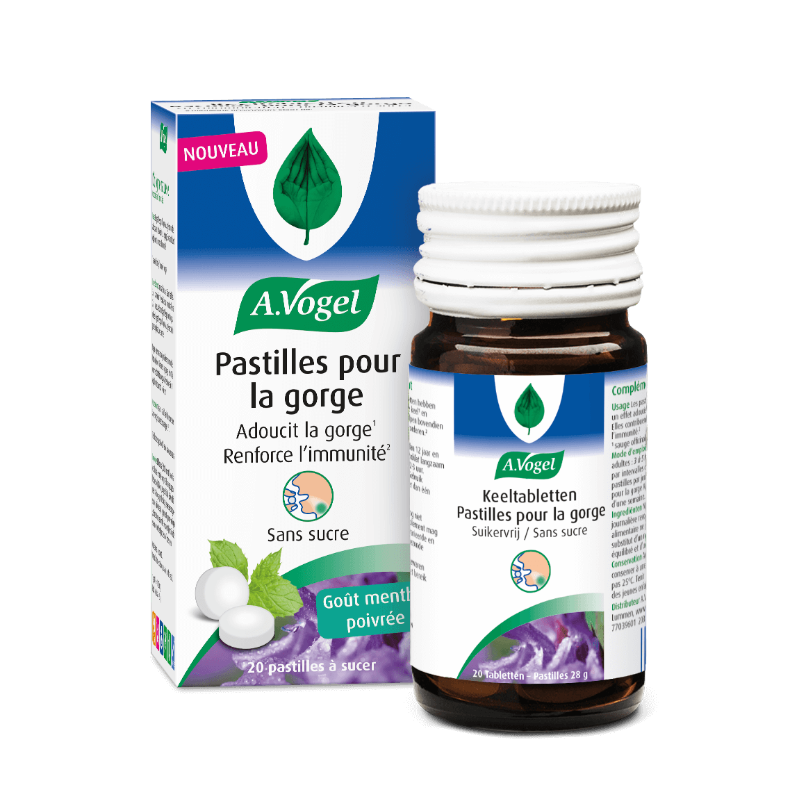 Pastilles pour la gorge - Adoucit la gorge et aide à soutenir les ...