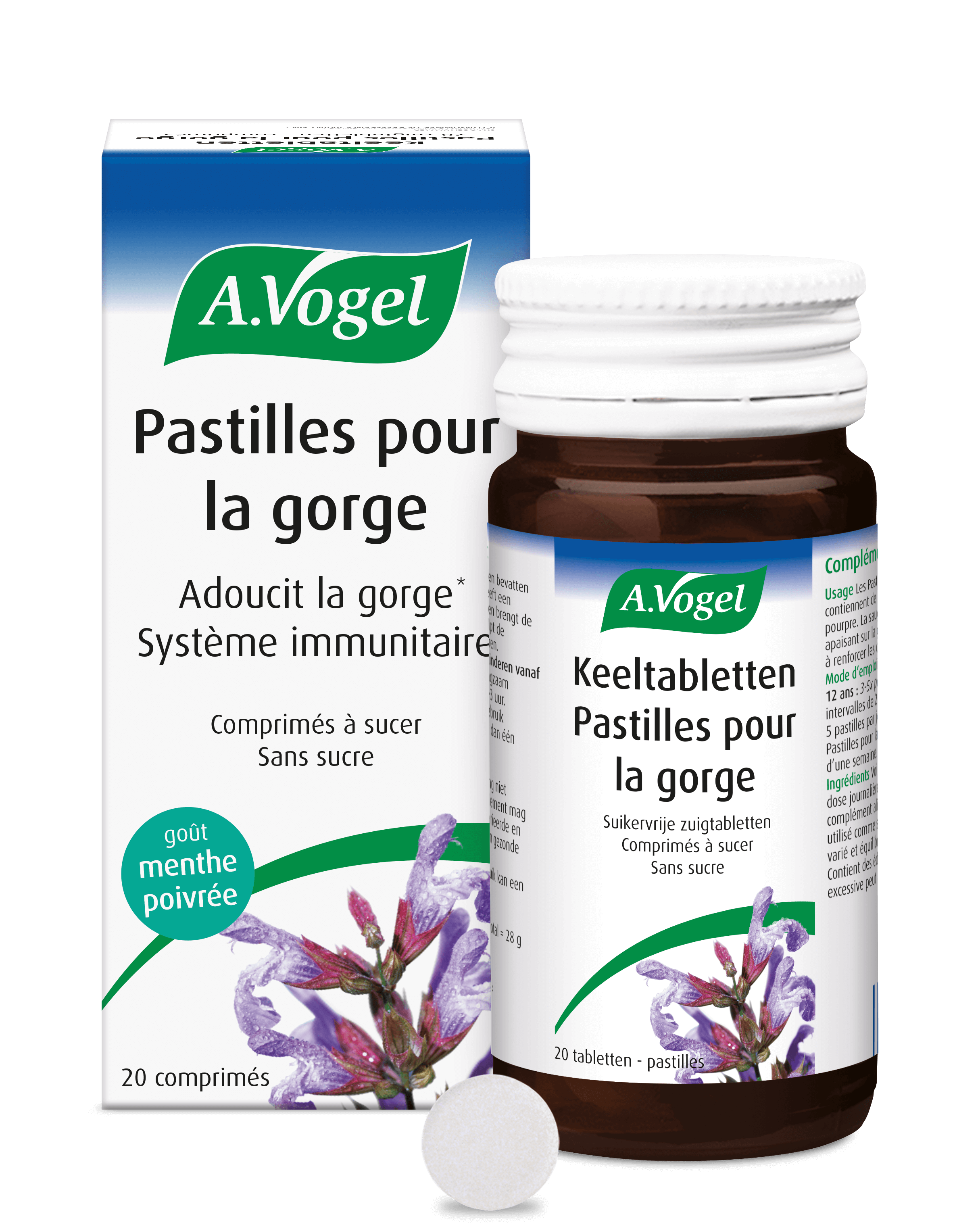 Pastilles pour la gorge - Adoucit la gorge et aide à soutenir les ...
